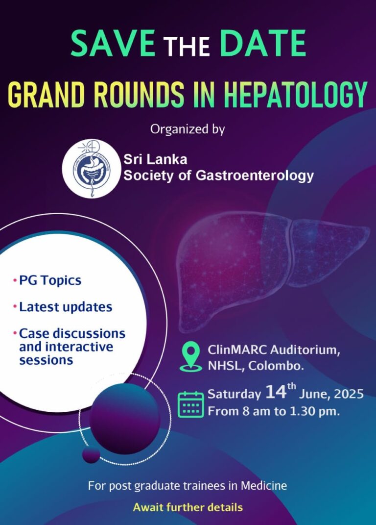 SLSG | Sri Lanka Society Of Gastroenterology